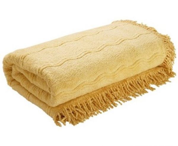 Luxury Candlewick Bedspread Traditional Bed Throw | The Better Sleep ...