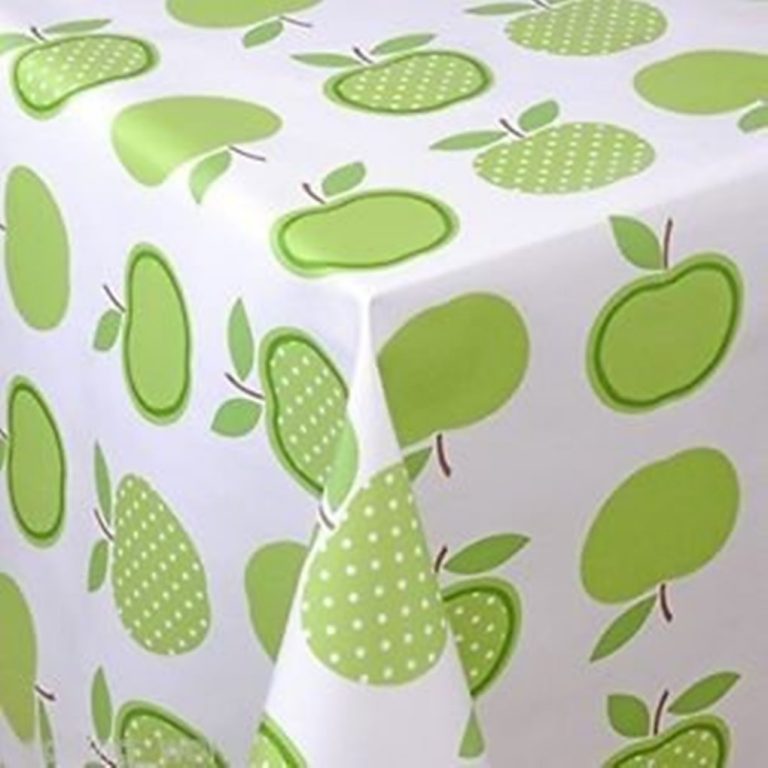 Apples PVC Tablecloth Available in Red or Green in 4 sizes | The Better ...