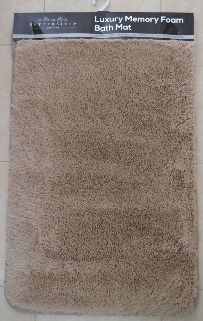 Extra Large Luxury Plush Pile Memory Foam Bath Mat | The Better Sleep ...