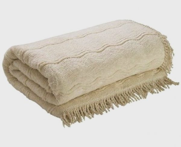Luxury Candlewick Bedspread Traditional Bed Throw | The Better Sleep ...