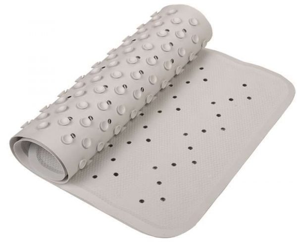 Rubber Anti-Slip Bath/Shower Mat with Suction Cups | The Better Sleep ...