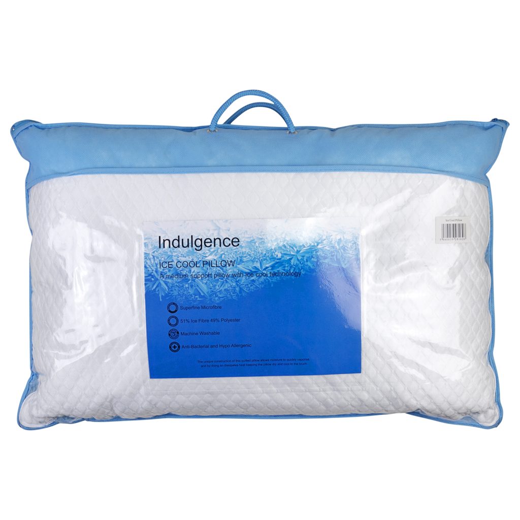Premium Quality Ice Cool Pillow Medium Support With Ice Cool Technology ...